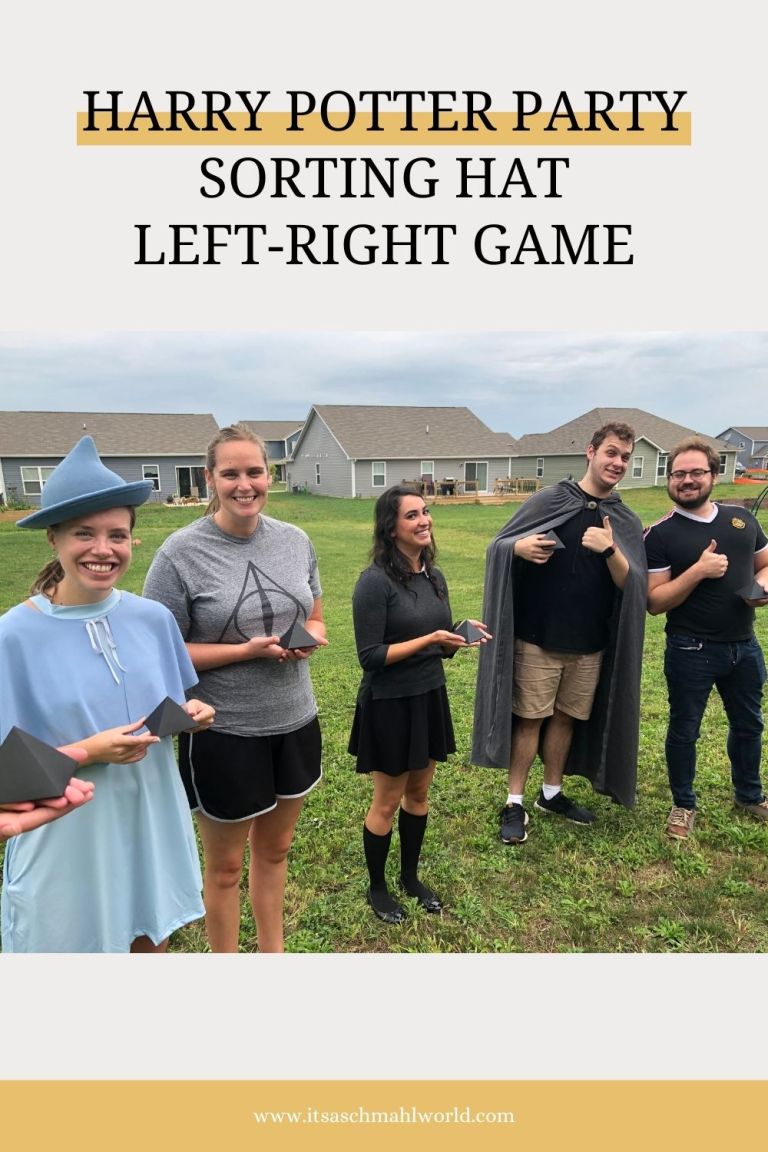 Harry Potter Sorting Hat Left-Right Game – It's a Schmahl World